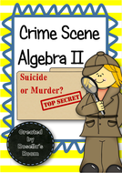 CSI Algebra - Using Formulae & Quadratic Equations | Teaching Resources