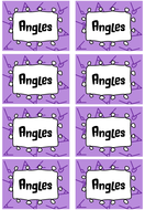 Angles Memory Game by RosellasRoom | Teaching Resources