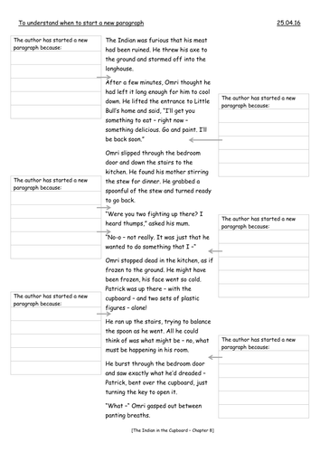 Indian in the Cupboard [Weeks 3+4] | Teaching Resources