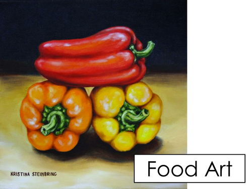 Food Art Project - GCSE | Teaching Resources