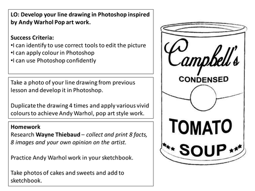 Food Art Project - GCSE | Teaching Resources