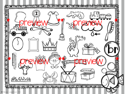 R-Blend Identification Mats | Teaching Resources