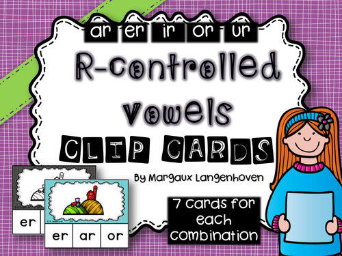 R-Controlled Clip Cards | Teaching Resources