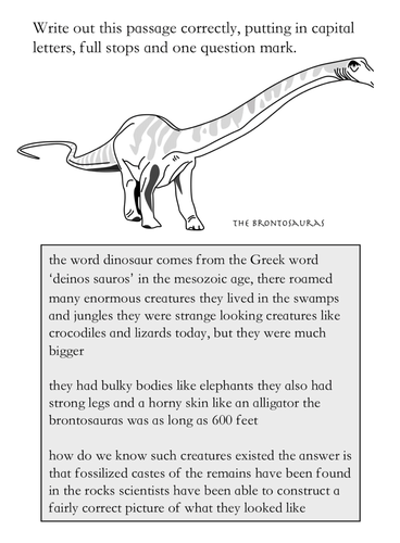 Dinosaurs: Practise Reading Comprehension Skills (6-9 years) | Teaching ...