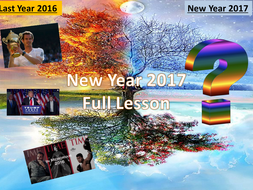 New Year 2017 Complete First Lesson | Teaching Resources