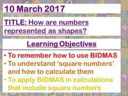 BIDMAS (3 Lessons) | Teaching Resources