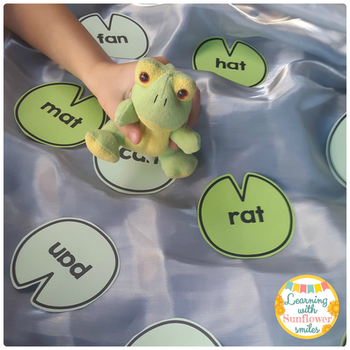 CVC Frog Leap pads | Teaching Resources