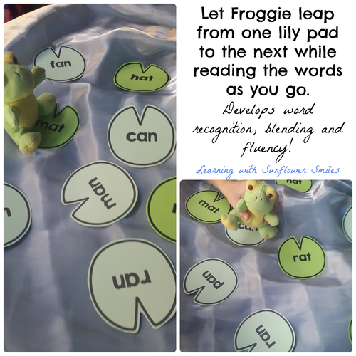 CVC Frog Leap pads | Teaching Resources