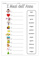 ITALIAN - I Mesi dell'Anno e le Quattro Stagioni | Teaching Resources