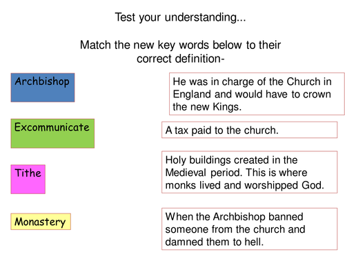 Religion in the Middle Ages | Teaching Resources
