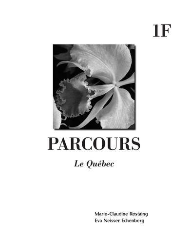 Québec, speak French in North America - 3 mini thematic units - FR 1 ...