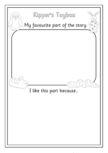 Kipper's Toy box story resource pack- story sack, toys | Teaching Resources
