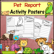 Pet Research Poster Activity Sheets | Teaching Resources