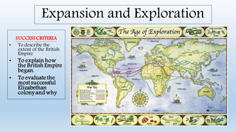 Elizabethan expansion and exploration | Teaching Resources