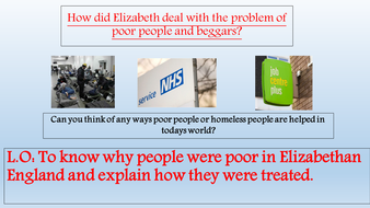 Elizabethan poor laws | Teaching Resources