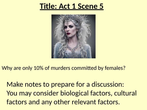 How is Lady Macbeth not a typical Jacobean woman? Planning sheets ...