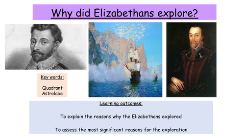Why did the Elizabethans explore? Drake's circumnavigation of the world ...