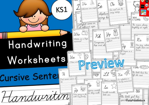 Handwriting Worksheets Ks1 Tes Figurative Language Lesson Bundle For