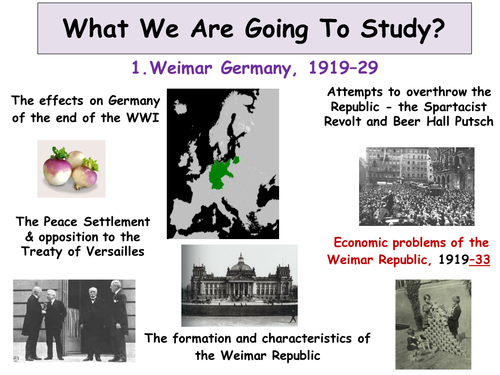 National 4 & 5 History: Hitler and Nazi Germany | Teaching Resources