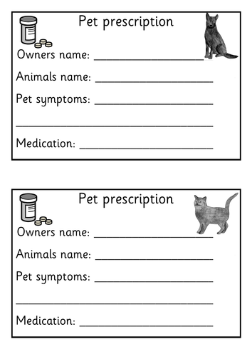 Vets role play pack- animal, veterinary clinic | Teaching Resources