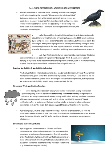 Pre-U workpack and answer booklet for Fideism: Nature of belief (part ...