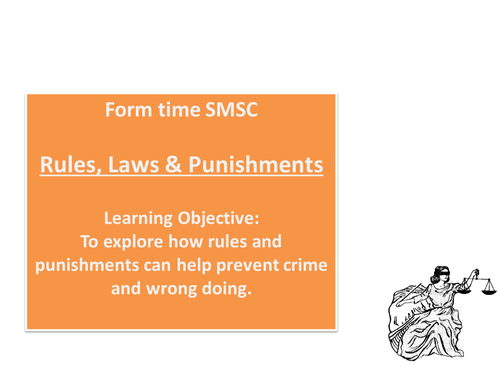 Rights, responsibilities, the law and justice lessons | Teaching Resources