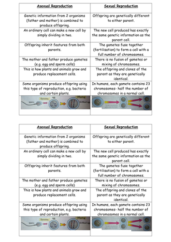 KS3 Unit 8B Biology - Classification (8a,Biodiversity, 8b Reproduction ...