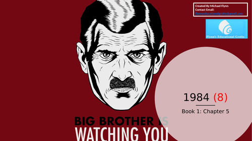 1984 (8) Book 1 Chapter 5 | Teaching Resources