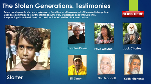 The Stolen Generations: Arrival to Assimilation | Teaching Resources