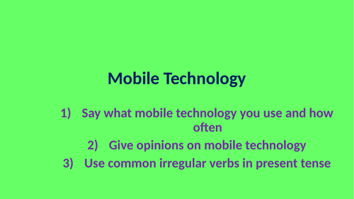 mobile technology AQA GCSE Unit 2 | Teaching Resources