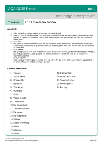 mobile technology AQA GCSE Unit 2 | Teaching Resources