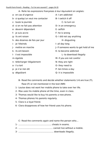 mobile technology AQA GCSE Unit 2 | Teaching Resources