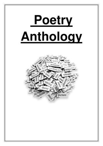 Poetry Anthology and a Differentiated Poetry Anthology | Teaching Resources