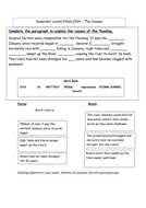 GCSE AQA 9-1: Weather Hazards-Extreme UK Event-Flooding- The Somerset ...