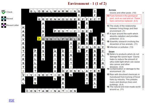 Literacy In Moral & Ethical Issues (Set 4) – Interactive Crosswords ...