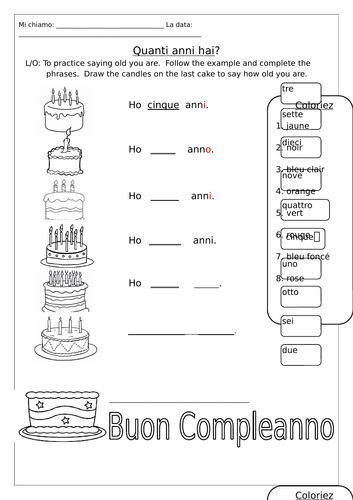 ITALIAN - How old are you? - Quanti anni hai? - Quand'è il tuo ...