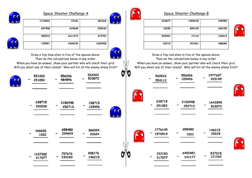 Addition and Subtraction Year 5 - Formal Written Methods | Teaching ...