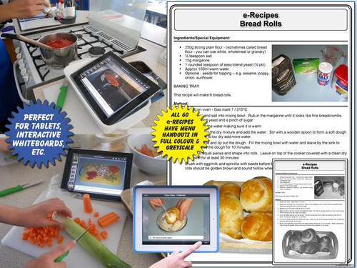 e-Recipe 07 - Bread Rolls | Teaching Resources