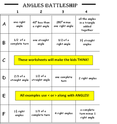 Angles Bundle 7 Worksheets incl. Word Problems | Teaching Resources Angles Bundle 7 Worksheets incl. Word Problems | Teaching Resources