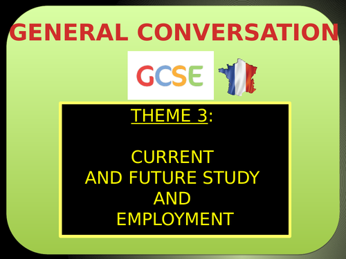 NEW GCSE / Current and future study and employment (2016+) | Teaching ...