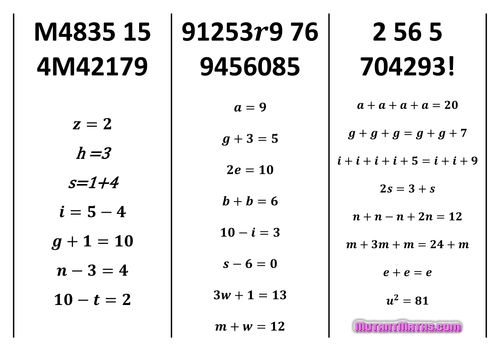 🔒 Algebra Code-Breaker 🔒 Self-Discovery & Increasing Challenge ...