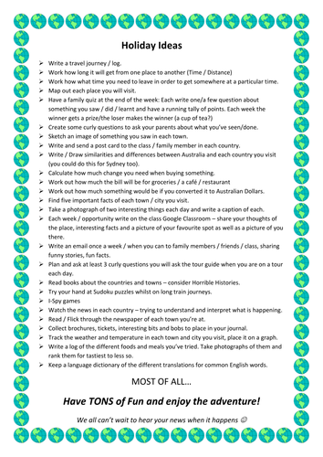 Holiday Ideas | Teaching Resources