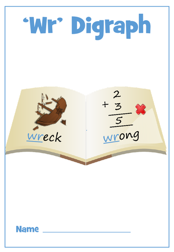 'wr' Digraph Worksheets | Teaching Resources