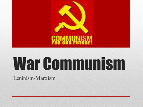 War Communism and the NEP | Teaching Resources