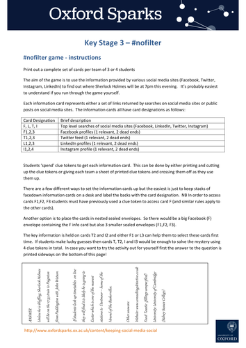 Keeping Social Media Social Ks3 Nofilter Teaching Resources