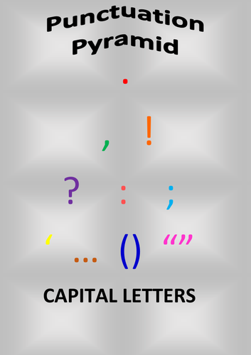 Punctuation Pyramid | Teaching Resources
