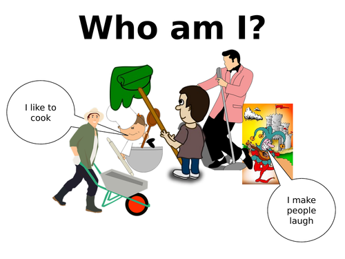 Careers- Who am I? People who help us job descriptions activity ...