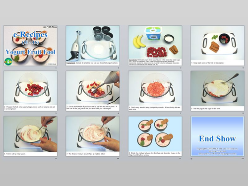 e-Recipe 60 - Yogurt Fruit Fool | Teaching Resources