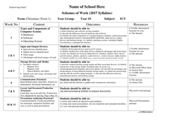 IGCSE ICT-Term 1 Yr 10 Scheme of Work | Teaching Resources