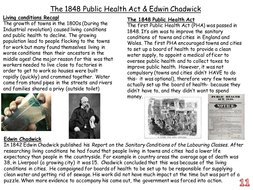 Why was the 1875 Public Health Act passed? NEW GCSE 1-9 | Teaching ...